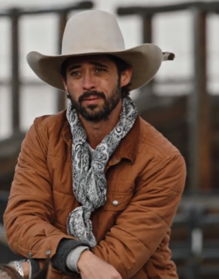 Yellowstone S04 Walker Brown Quilted Jacket | Universal Jacket