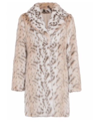 Yellowstone S04 Beth Dutton White Leopard Coat