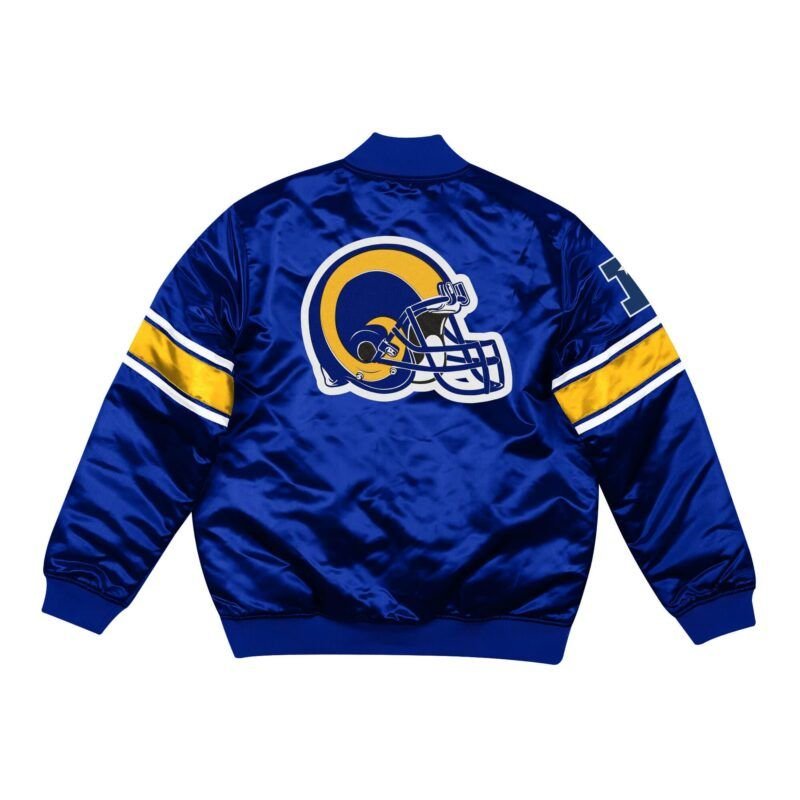 Los Angeles Rams Heavyweight Satin Jacket | Universal Jacket