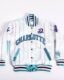 Headgear “j Cole Dreamville” White Satin Jacket | Universal Jacket