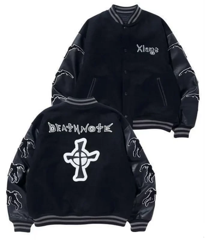 Death Note Xlarge Varsity Jacket | Universal Jacket