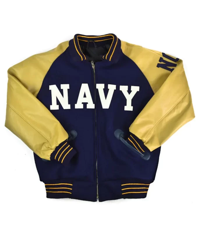 1943 Navy Blue Varsity Jacket | Universal Jacket