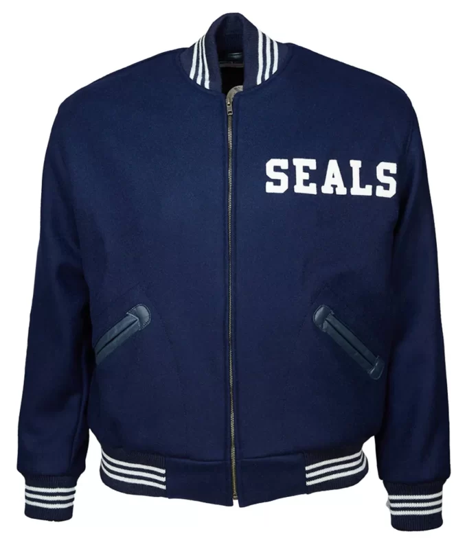 1955 Sf Seals Varsity Blue Wool Jacket | Universal Jacket