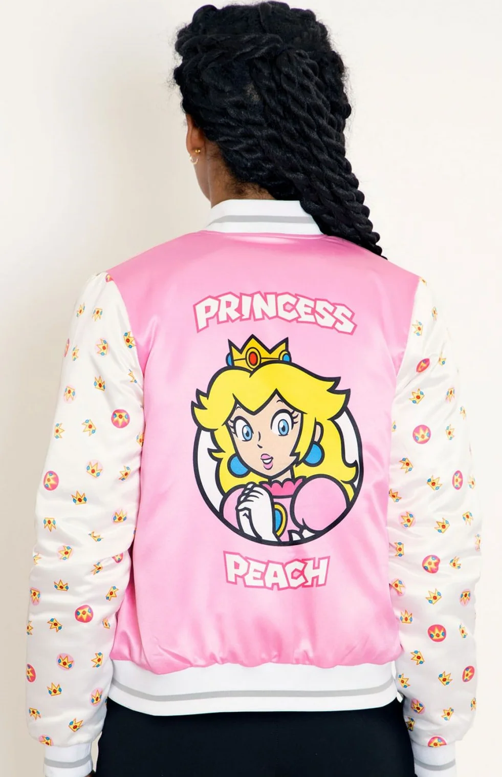 Princess Peach Shiny Bomber Jacket – Limited