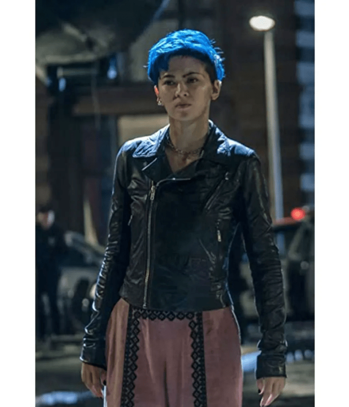 Christina Ricci The Matrix 4 Biker Leather Jacket| Universal Jacket