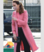 Kate Middleton Duchess Of Cambridge Pink Coat| Universal Jacket
