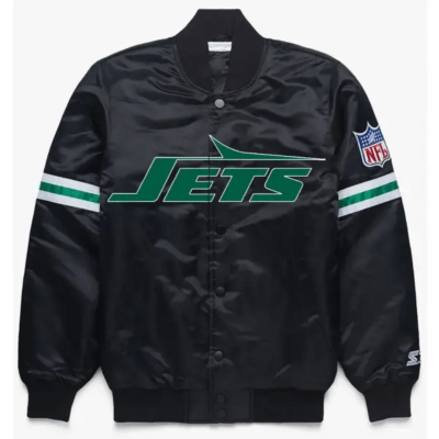 G-iii Nfl Ny Jets Black Jacket| Universal Jacket