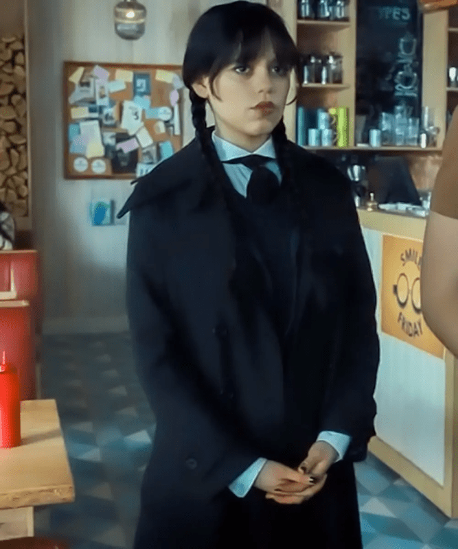 Wednesday Addams 2022 Trench Coat| Universal Jacket