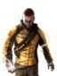 Cole Macgrath Infamous Yellow Leather Jacket