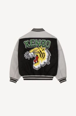 Tiger Wool And Leather Varsity Jacket | Universal Jacket