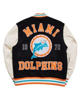 Miami Dolphins Varsity Jacket | Universal Jacket