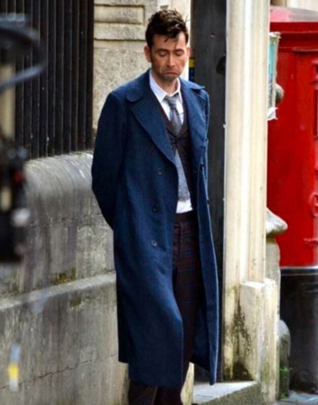Doctor Who 60th Anniversary 10th Doctor Coat | Universal Jacket