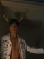 Saltburn 2023 Barry Keoghan Leaf Embroidery White Jacket