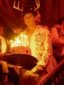 Saltburn 2023 Barry Keoghan Leaf Embroidery White Jacket
