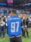 Kristin Juszczyk Taylor Lautner Detroit Lions Jacket