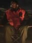 Alfred Miles Atlanta Red Letterman Jacket