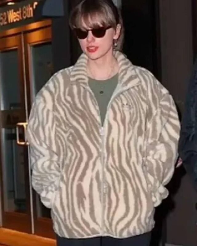 NYC Taylor Swift Wild Animal Print Jacket