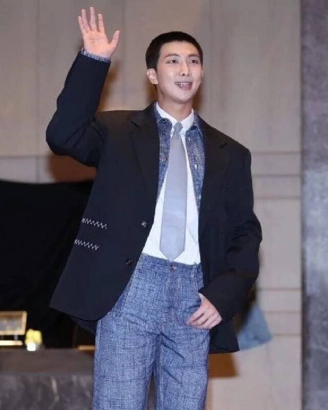 Bts Rapper Rm Love Your W Blazer