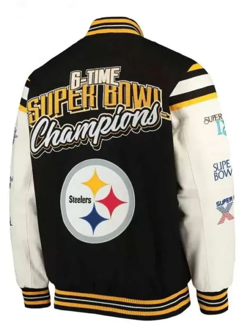 Super Bowl Champions Pittsburgh Steelers Letterman Jacket